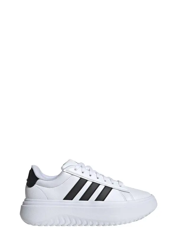 Adidas Grand Court Platform Sneakers - White