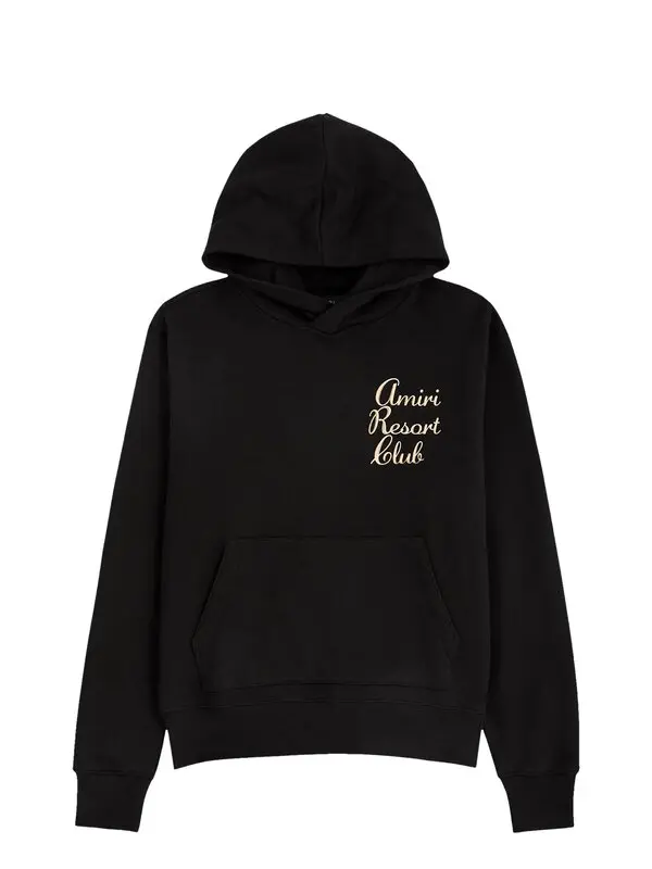 Amiri Twisted Palms Hoodie - Black
