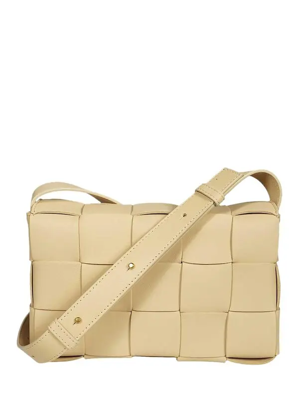 Bottega Veneta Cassette Shoulder Bag - Cream