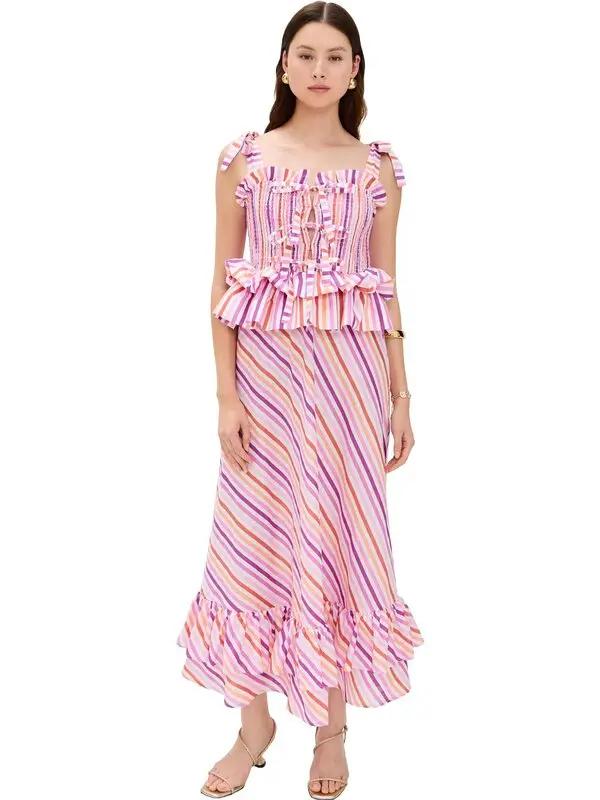 Celiab Paula Maxi Dress - Pink
