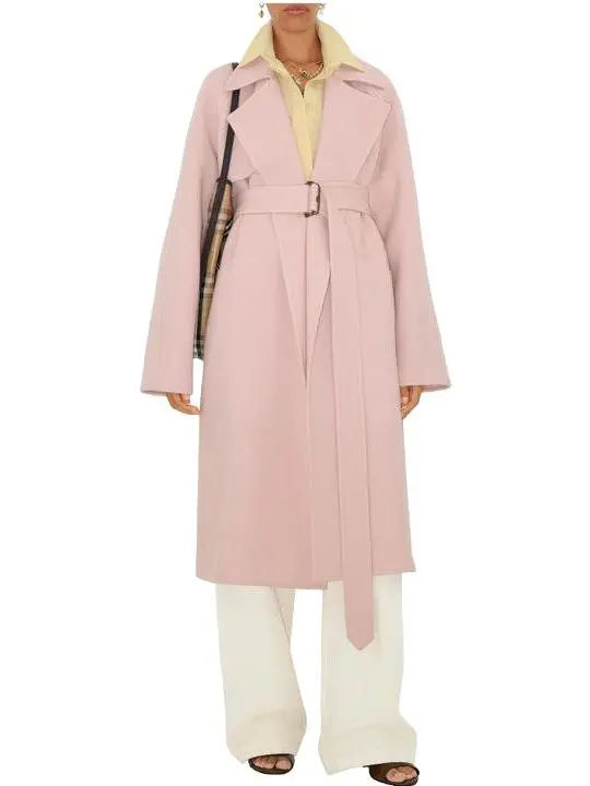 Burberry Cashmere Wrap Coat - Bouquet