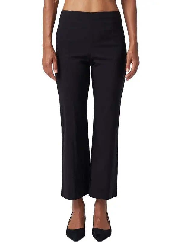 FRANNE GOLDE High-rise Kick Flare Pant - Black
