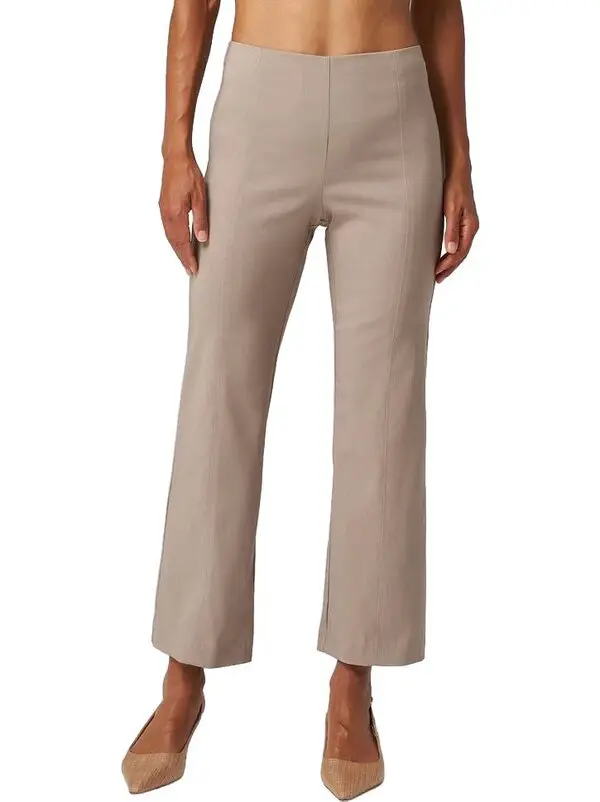 FRANNE GOLDE High-rise Kick Flare Pant - Tan