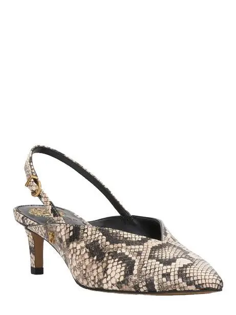 Vince Camuto Kylien Slingback Pumps - Black Cream