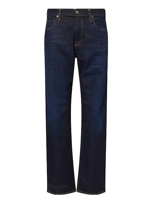 Citizens Of Humanity Elijah Slim-fit Stretch Denim-blend Jeans - Falcon (dk Indigo)