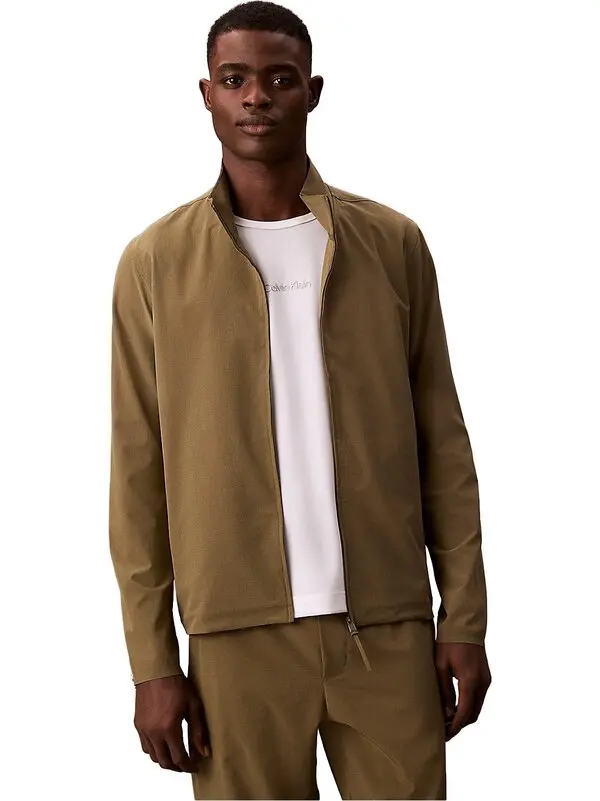 Calvin Klein Windbreaker Jacket - Burnt Olive