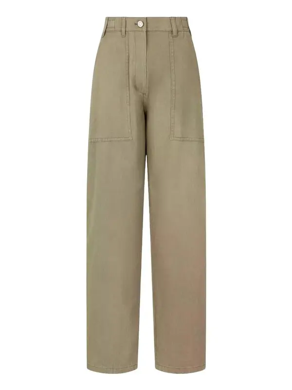 STUDIO TOMBOY Cargo-pocket Trousers - Neutrals