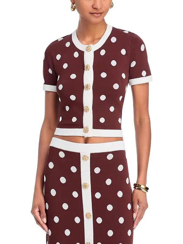 Cara Cara Sona Top - Cocoa Dot