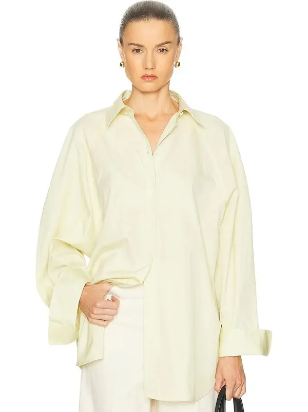 TOTEME Raglan Shirt - Straw