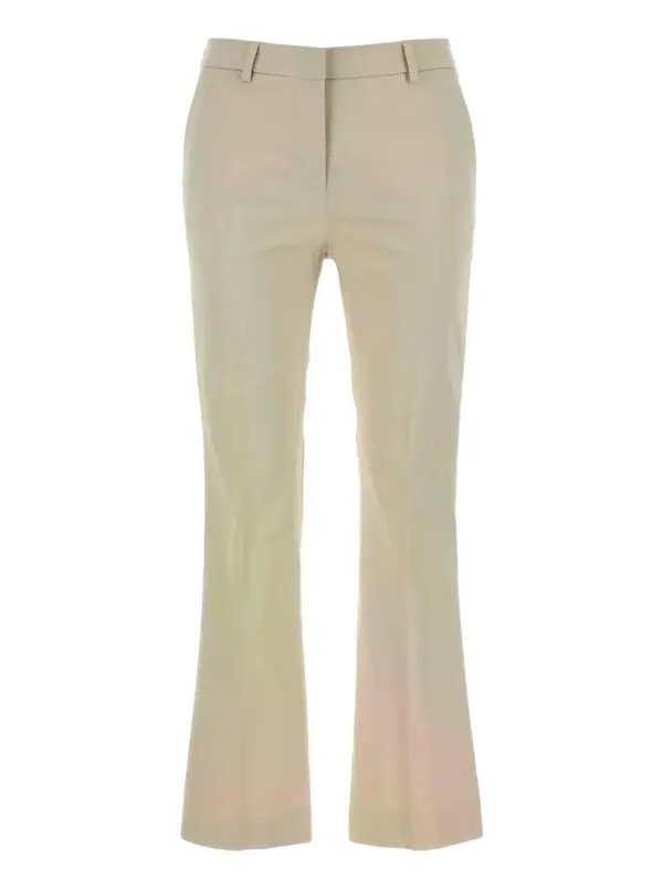 PT TORINO Tailored Flared Trousers - Neutrals