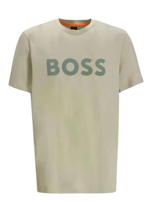 BOSS Logo-print T-shirt - Green
