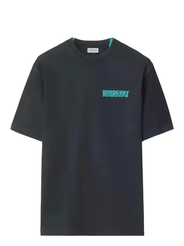 Burberry Logo-print T-shirt - Grey