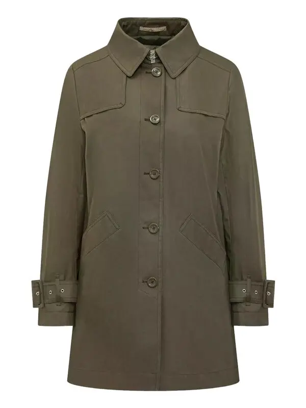 Herno Military-inspired Button-up Jacket - Green
