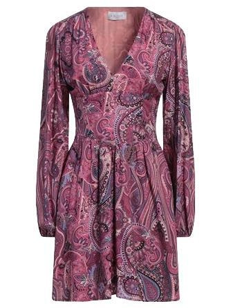 GAELLE PARIS Paisley Mini Dress - Mauve