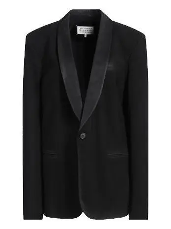 MAISON MARGIELA Single-breasted Blazer - Black