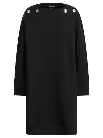 Emporio Armani Mini Flared Dress - Black