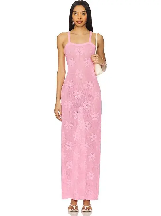 Beach Riot Conrad Maxi Dress - Prism Pink