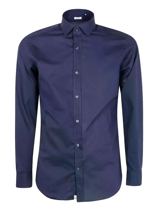 TINTORIA MATTEI 954 Cotton Shirt - Blue