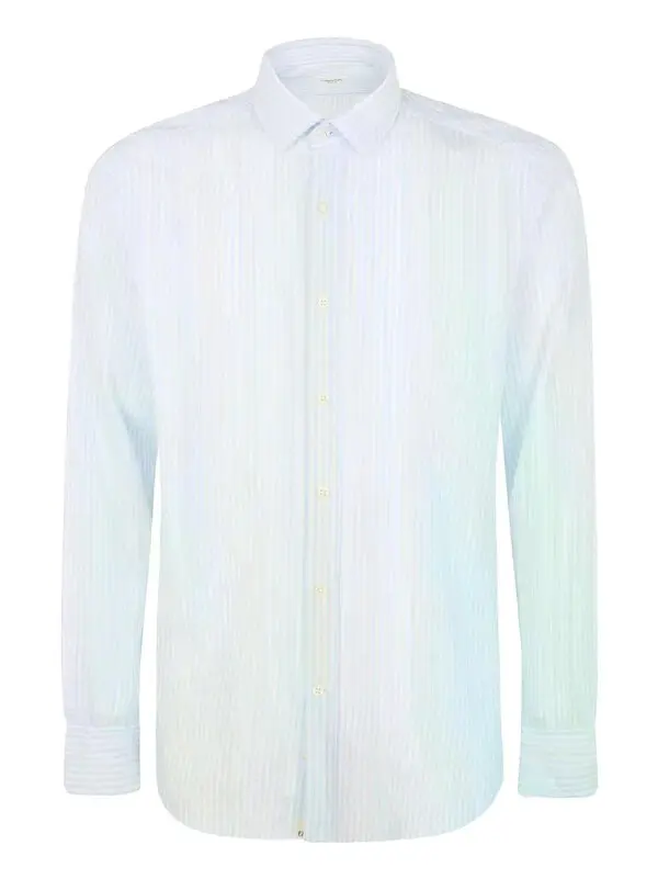 TINTORIA MATTEI 954 Striped Shirt - White