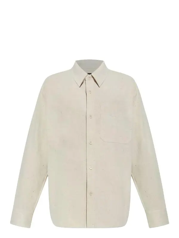 A.p.c. Cotton Button-up Shirt - Neutrals