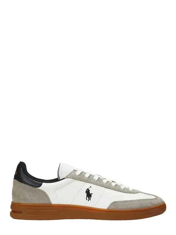 Polo Ralph Lauren Bedford Panelled Low-top Sneakers - Grey