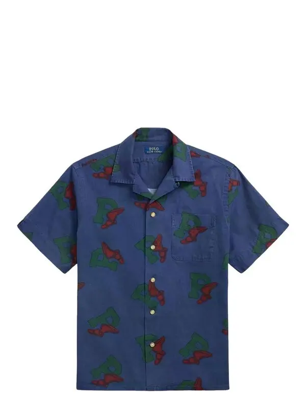 Polo Ralph Lauren P-wing Short-sleeve Shirt - Blue