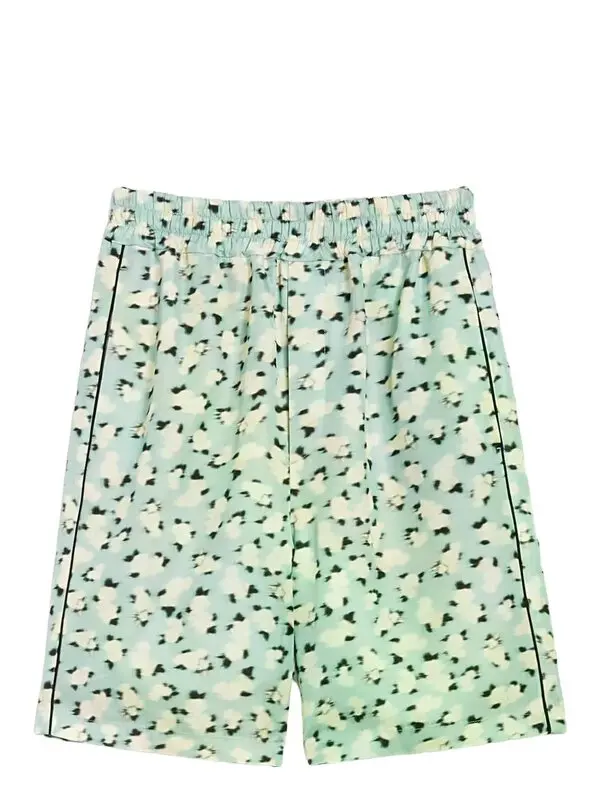 JIL SANDER Printed Shorts - Blue