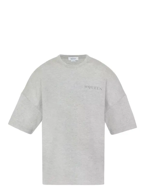 Alexander McQueen Logo-print T-shirt - Grey