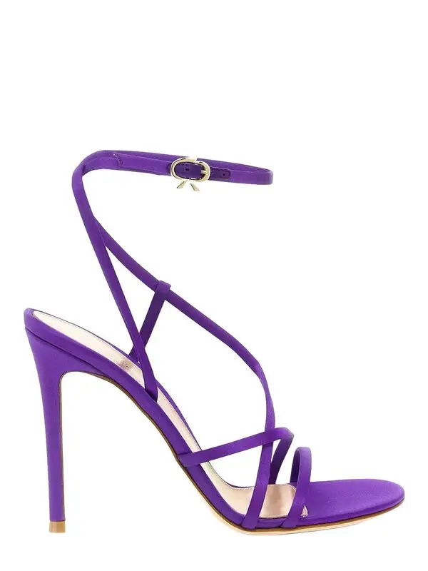 GIANVITO ROSSI 100mm Orchid Sandals - Purple