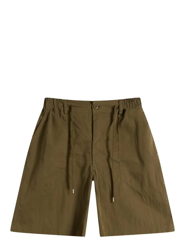 FRIZMWORKS Cotton Nylon Fatigue Shorts - Olive