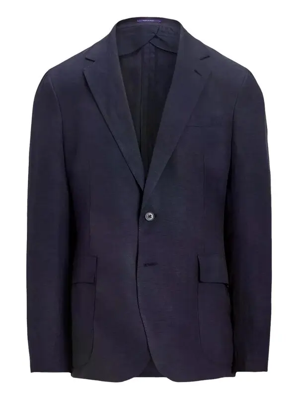 Ralph Lauren Purple Label Single-breasted Blazer - Blue