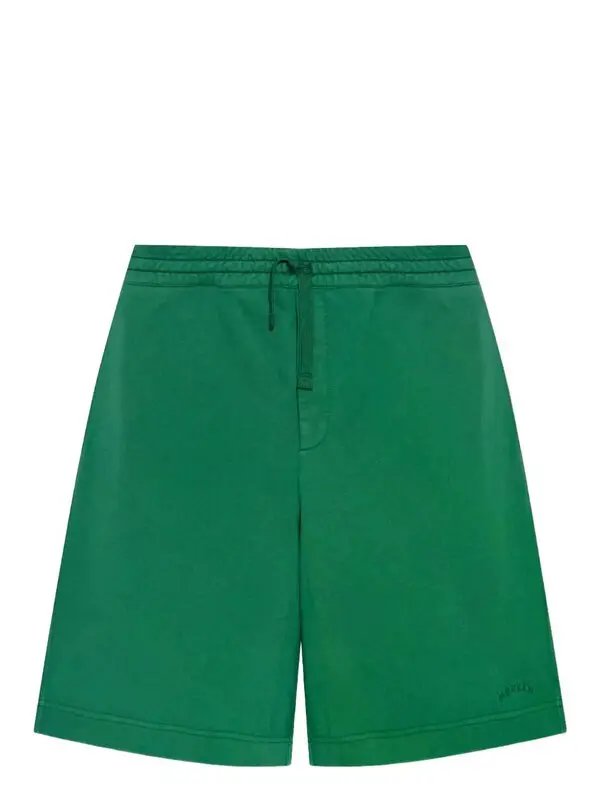 Alexander McQueen Logo-embroidered Shorts - Green