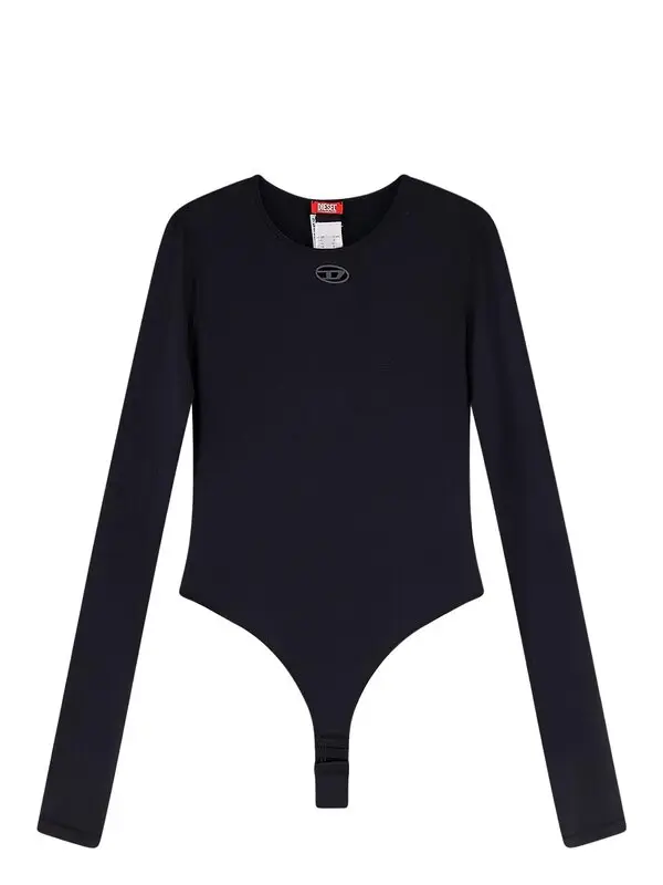 Diesel Nylon Bodysuit - Black
