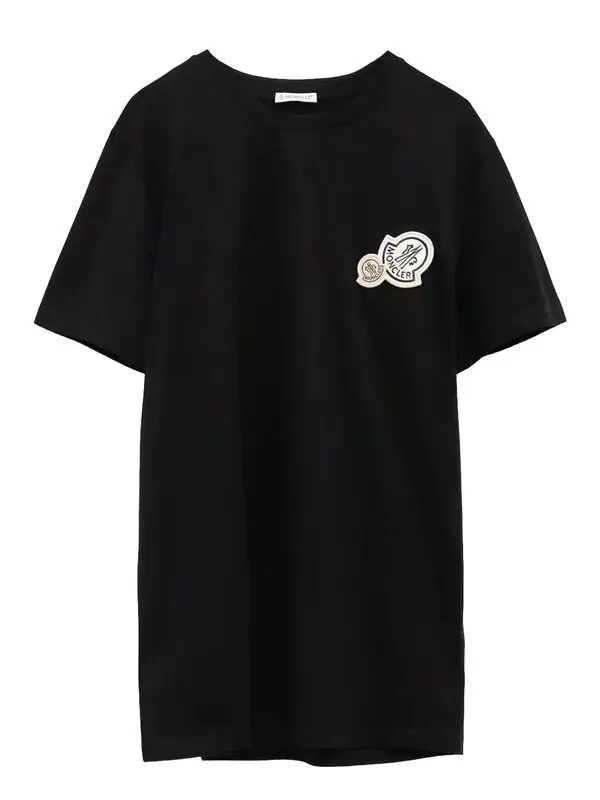 Moncler Logo-appliqué T-shirt - Black