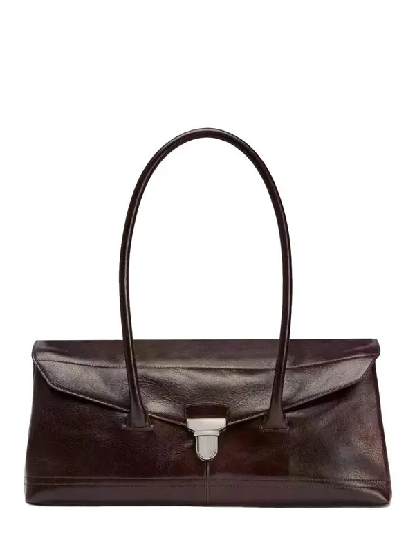 LEMAIRE Gear Shoulder Bag - Brown