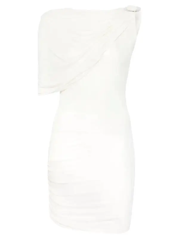 MANURI Elise Cashmere-blend Dress - White