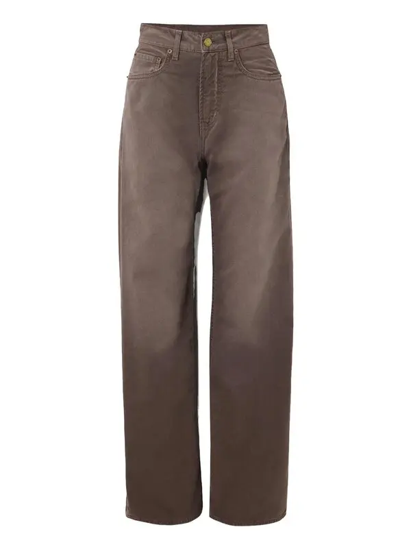 B Sides Hobie High-rise Jeans - Brown
