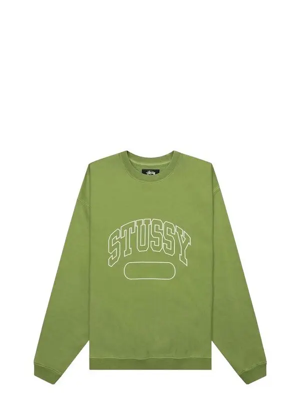 StÜssy Varsity Oversized Crew - Green