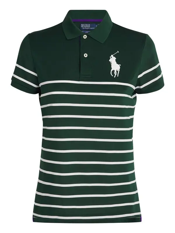 Polo Ralph Lauren X Wimbledon Stripe Polo Shirt - Green