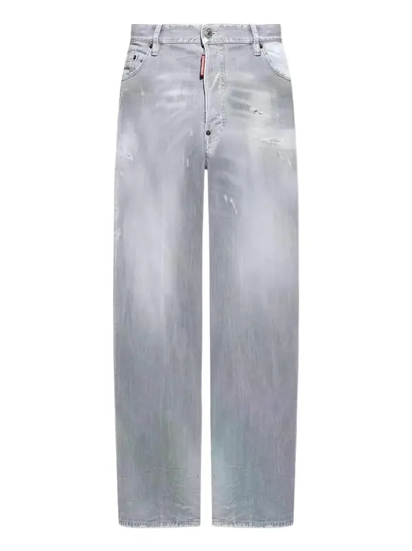 Dsquared2 Faded Five-pocket Jeans - Grey