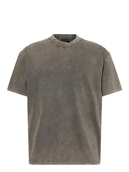 REPRESENT Initial Oversized Cotton T-shirt - Vintage Grey