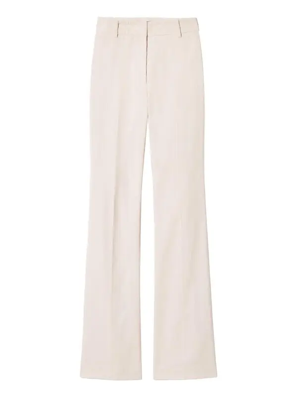 NILI LOTAN Corette Cotton Pant - Ivory