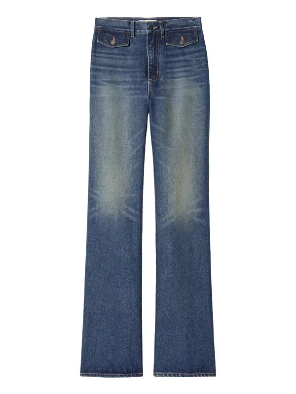 NILI LOTAN Edira Cotton Jean - Blue