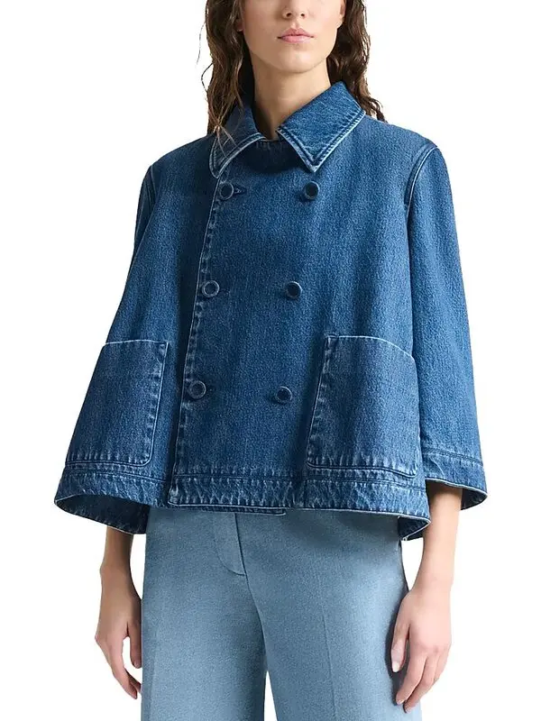 Altuzarra A-line Jacket - Indigo
