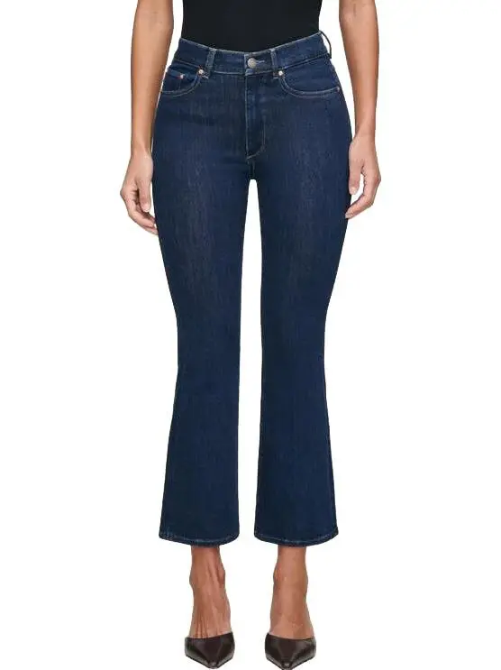 DL1961 Bridget Instasculpt™ Boot High Rise Crop Jeans - Lunar Sky