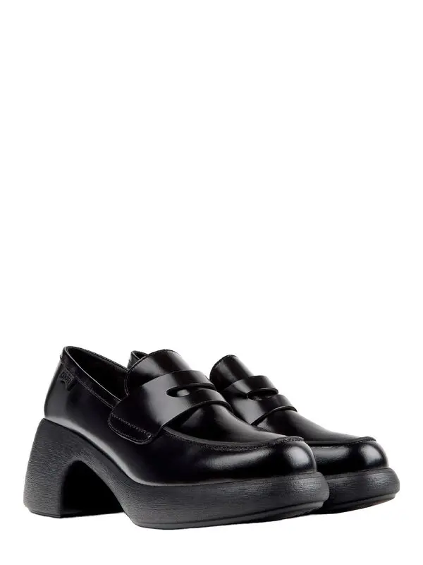 Camper Thelma Ii Platform Loafer - Black