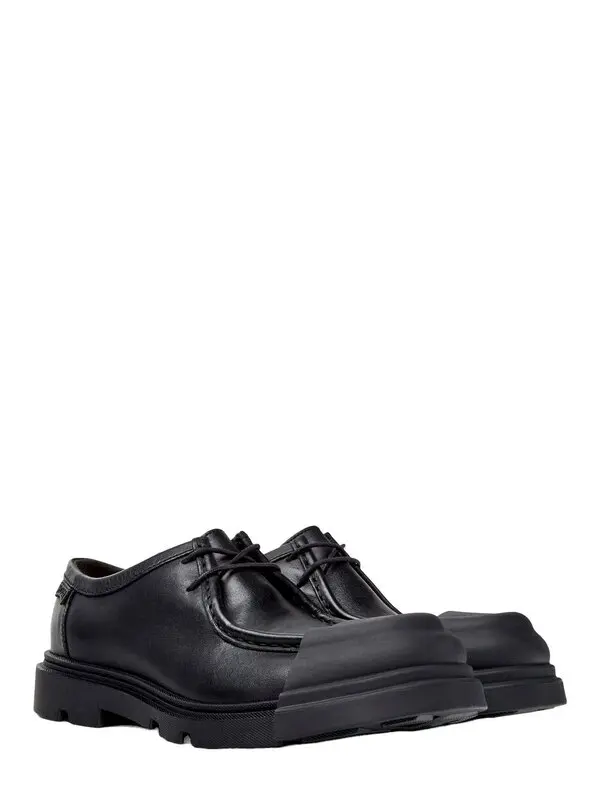 Camper Junction Cap Toe Penny Loafer - Black Black