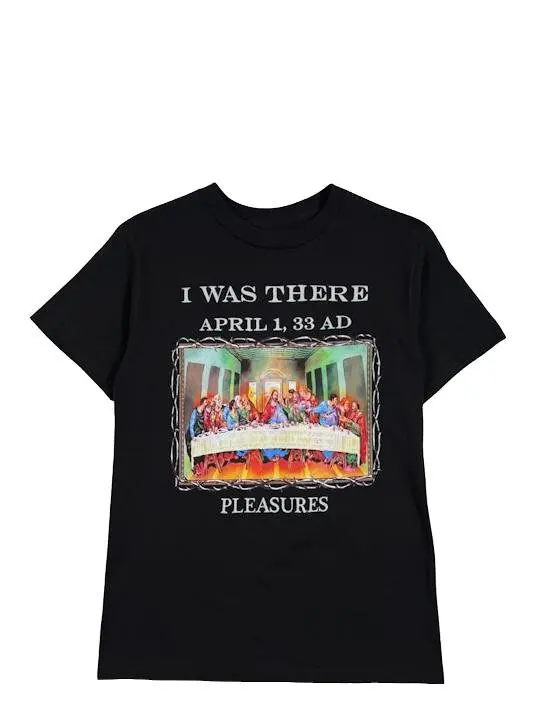 PLEASURES Supper T-shirt - Black
