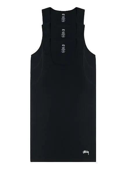 StÜssy Tank Tops - Black