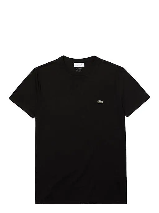 Lacoste Cotton Pima T-shirt - Black